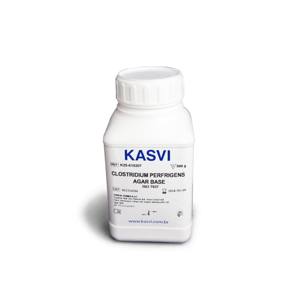 Agar Clostridium Perfringens (sfp/tsc) - Frasco 500g | Kasvi - Botulab